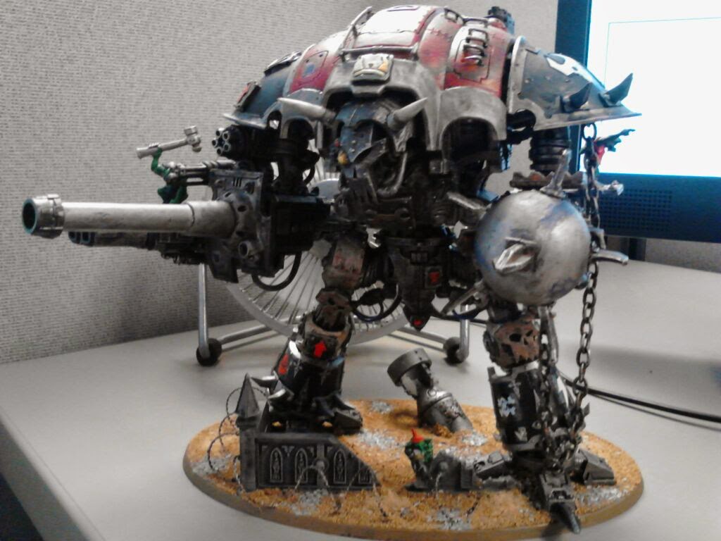 What's On Your Table: Ork Converted Imperial Knight - Faeit 212