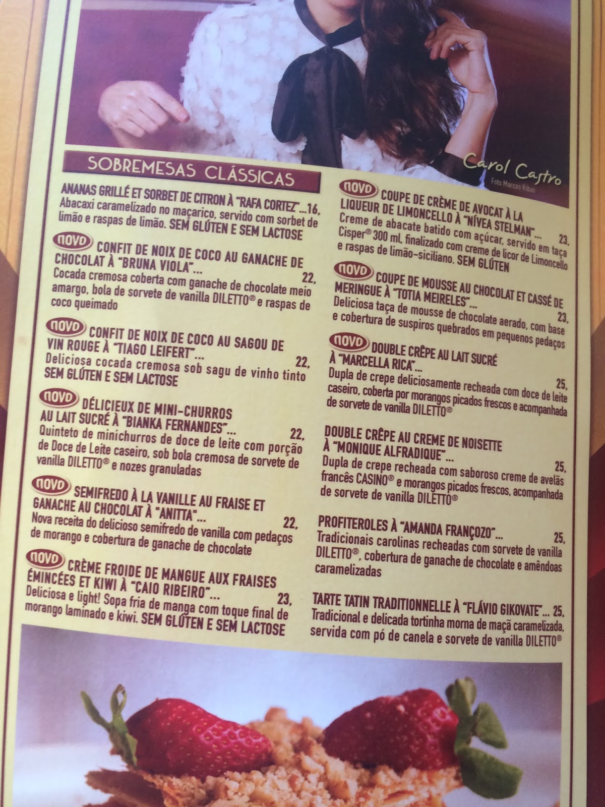 Paris 6 - Confira o cardápio e os preços 🍸 - Blog da Barbarela