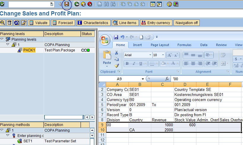 SAP FICO Central: COPA Planning