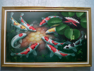 HANA FRAME: IKAN KOI (1)