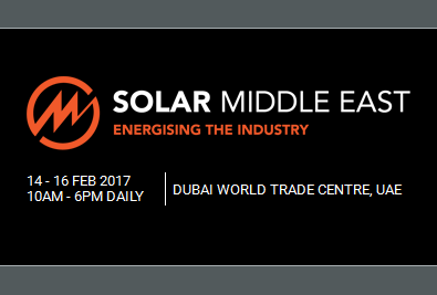 Event – Solar Middle East | thegreenmarketoracle