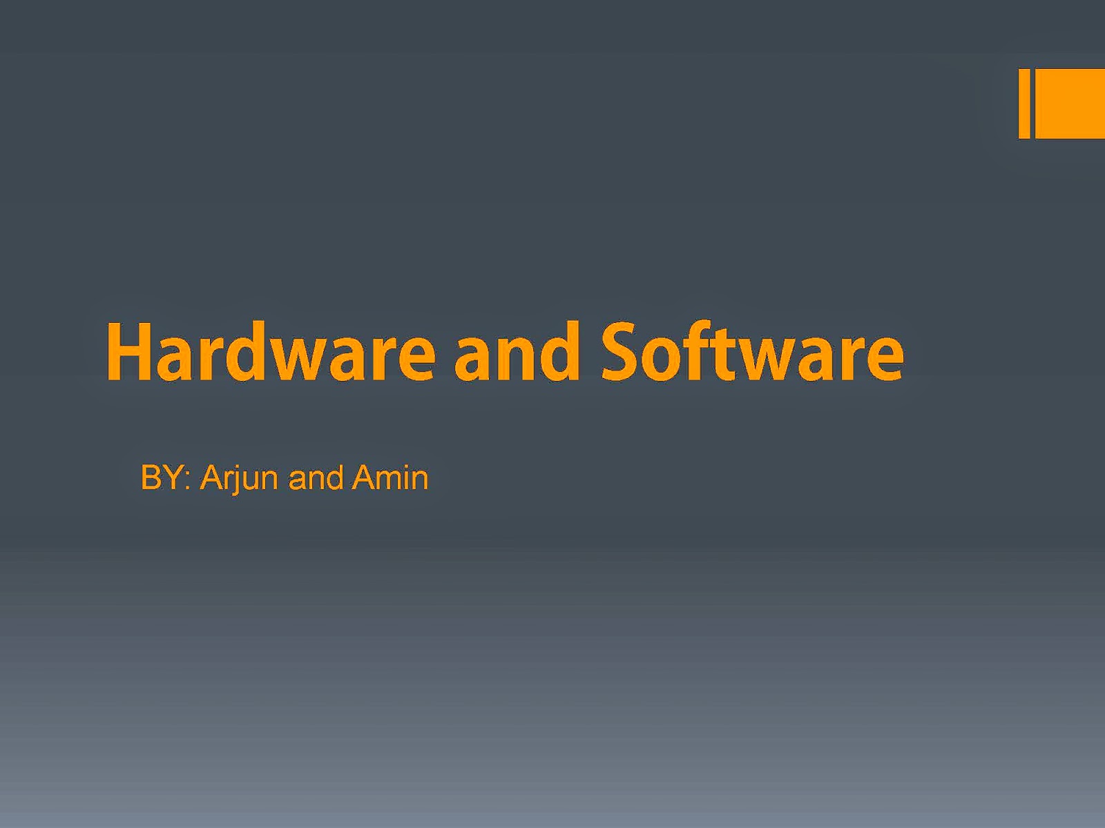 Amin's MYP Technology Journal