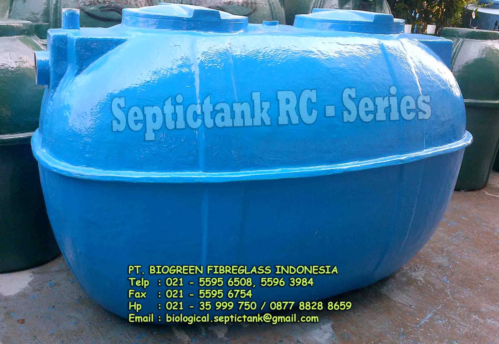 Septictank Biogreen Indonesia: Septic Tank Biogreen Model RC Series