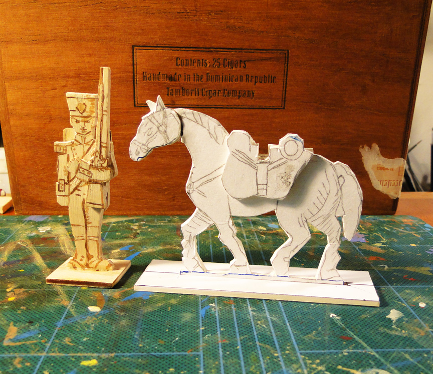 Skull and Crown: Wooden Wars: Wooden Soldier Project Part 2: Cavalry ...