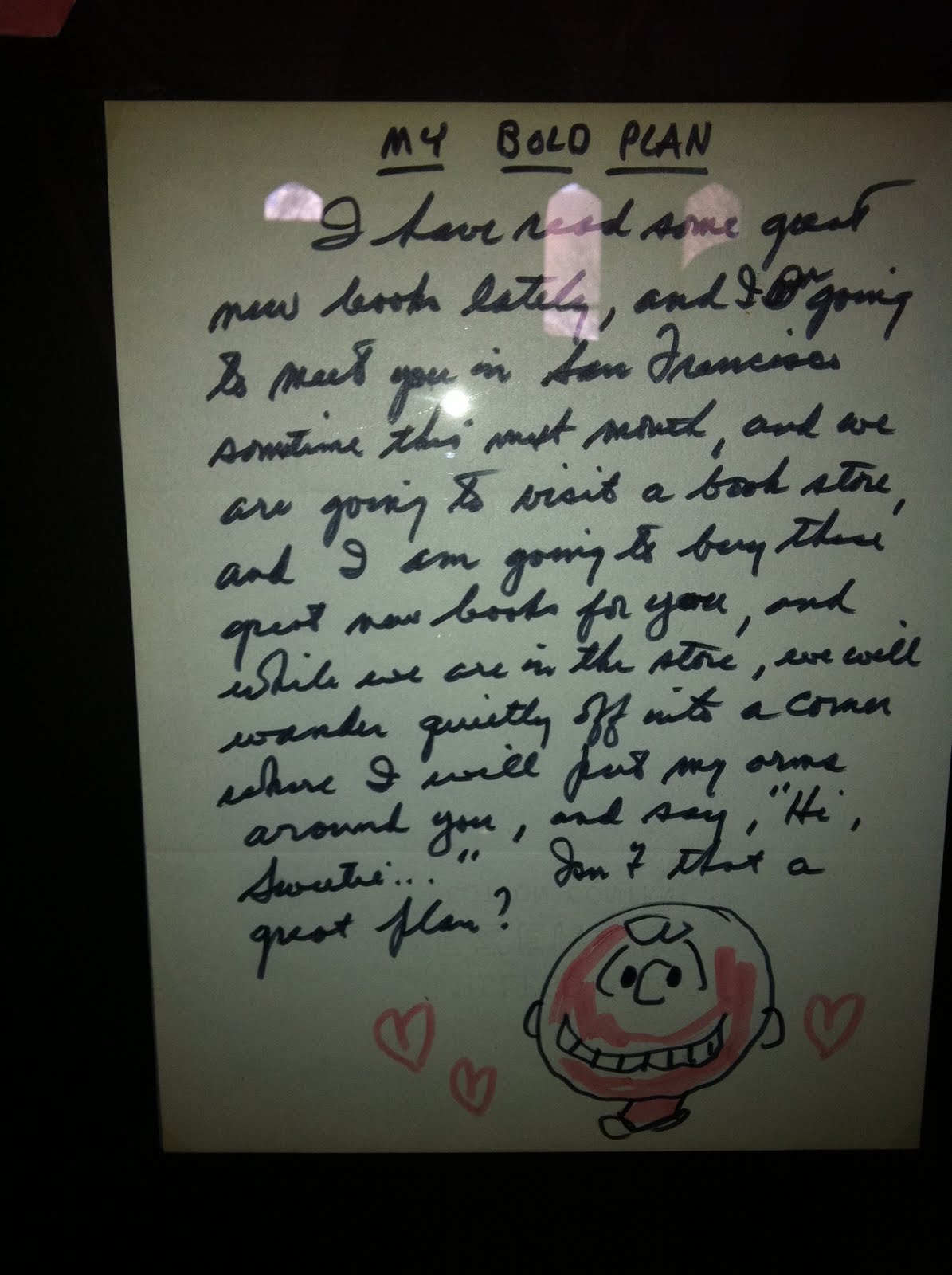 Attempted Bloggery: A Few Sparks from Sparky