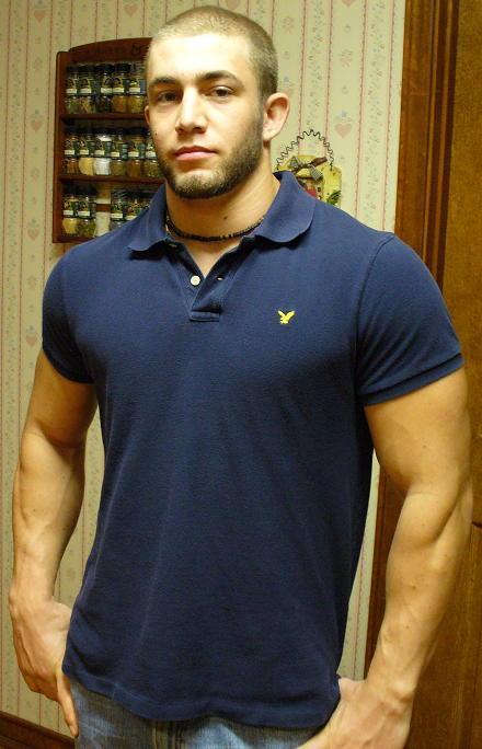Muscle Jocks: Polo Shirt and Muscles
