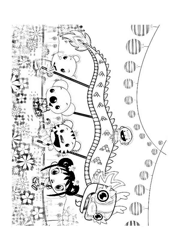 Desenhos Ni Hau Kai Lan para Colorir e Imprimir – Dibujos para colorear ...