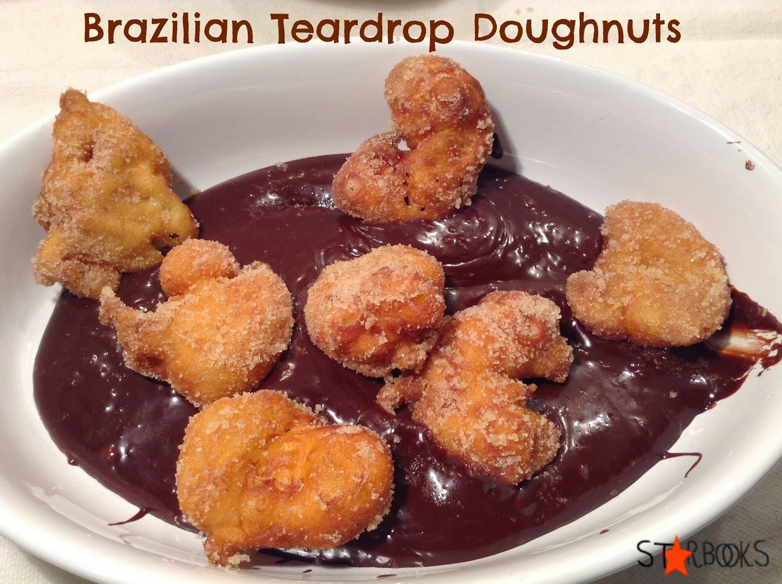 Starbooks: BRAZILIAN TEARDROP DOUGHNUTS