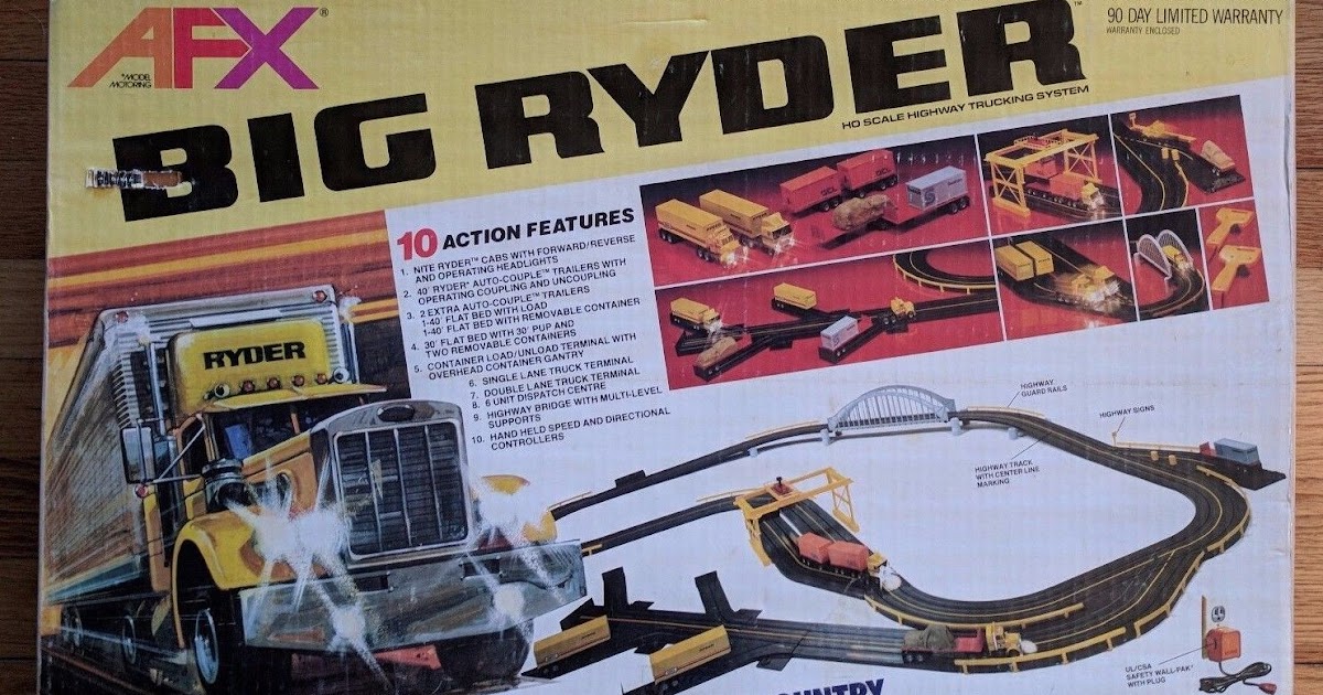Flipping for Fun: Aurora AFX Big Ryder Set
