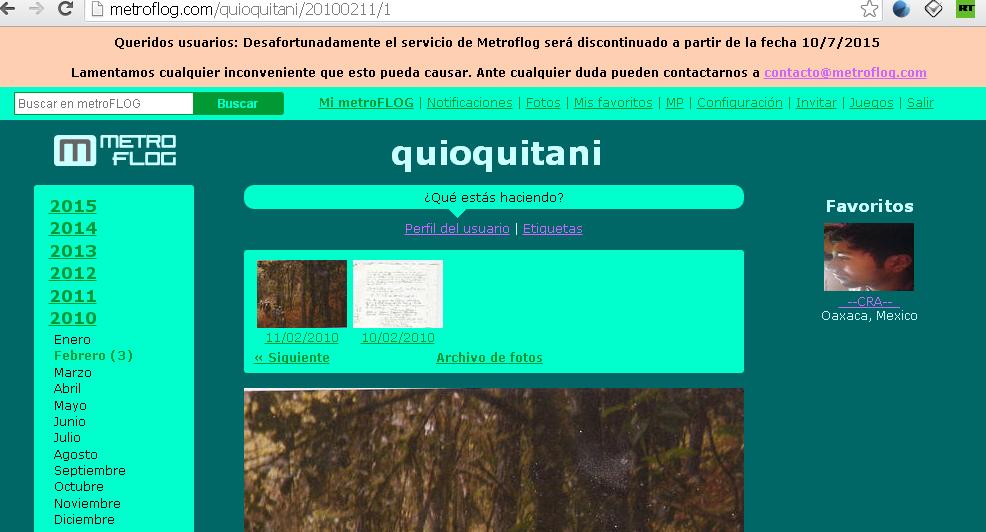 El blog de Quioquitani: 2015