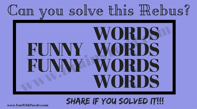 Hidden Meaning Rebus Brain Teaser: Teens Mind Challenge