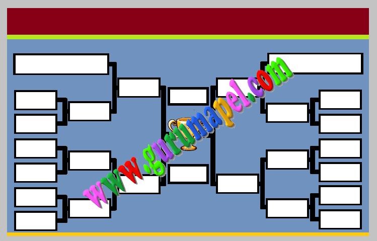 Skema (Bagan) Pertandingan Sistem Gugur Peserta 9 s/d 16 - Gurumapel ...
