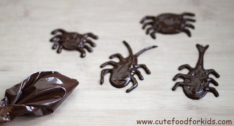 Cute Food For Kids?: Chocolate Bugs for Halloween or Bug Theme Party