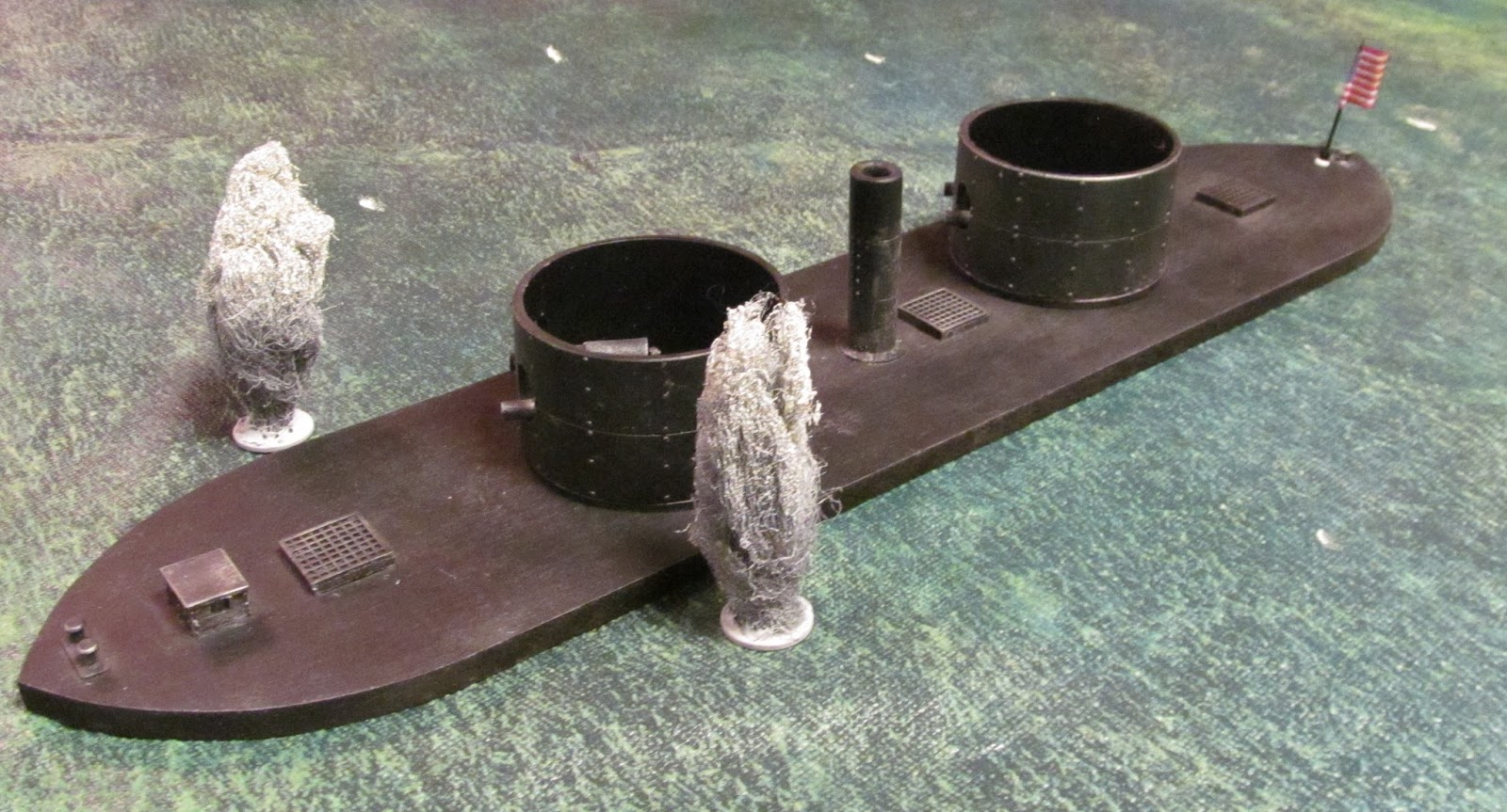 Blenheim to Berlin: 28MM ACW NAVAL: ACTION ON THE YAZOO RIVER