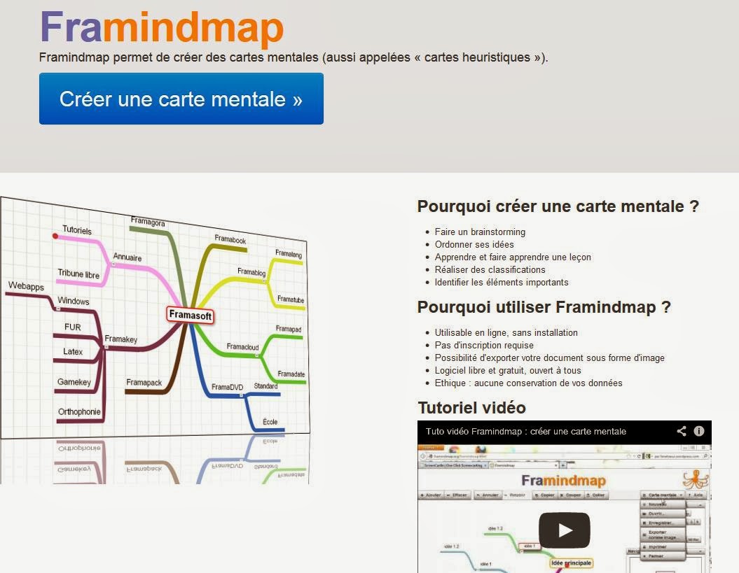 ENSEIGNANT WEB 2.0 et LANGUES: Framindmap