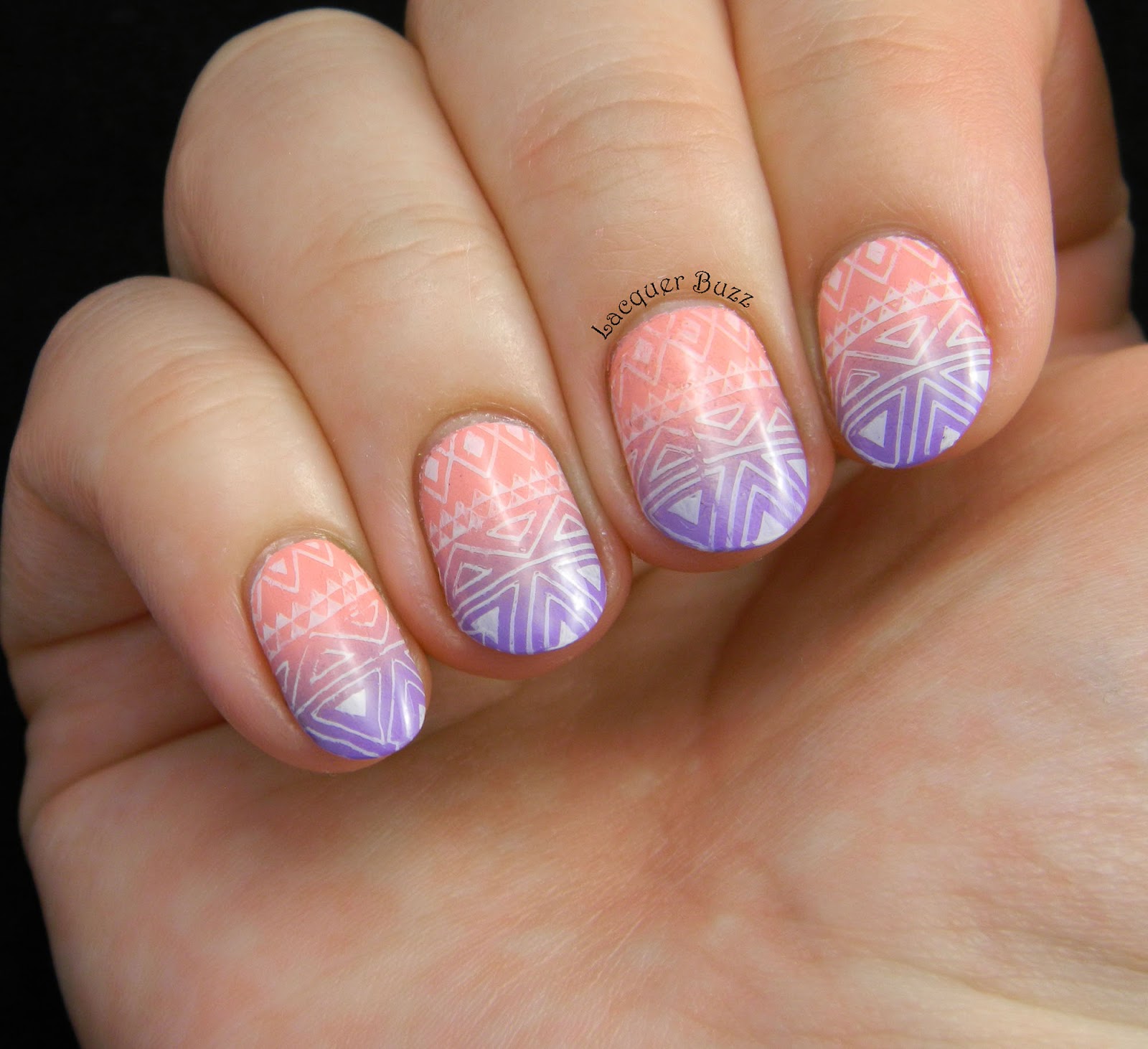 Lacquer Buzz: Alphabet Nail Art Challenge: Letter G