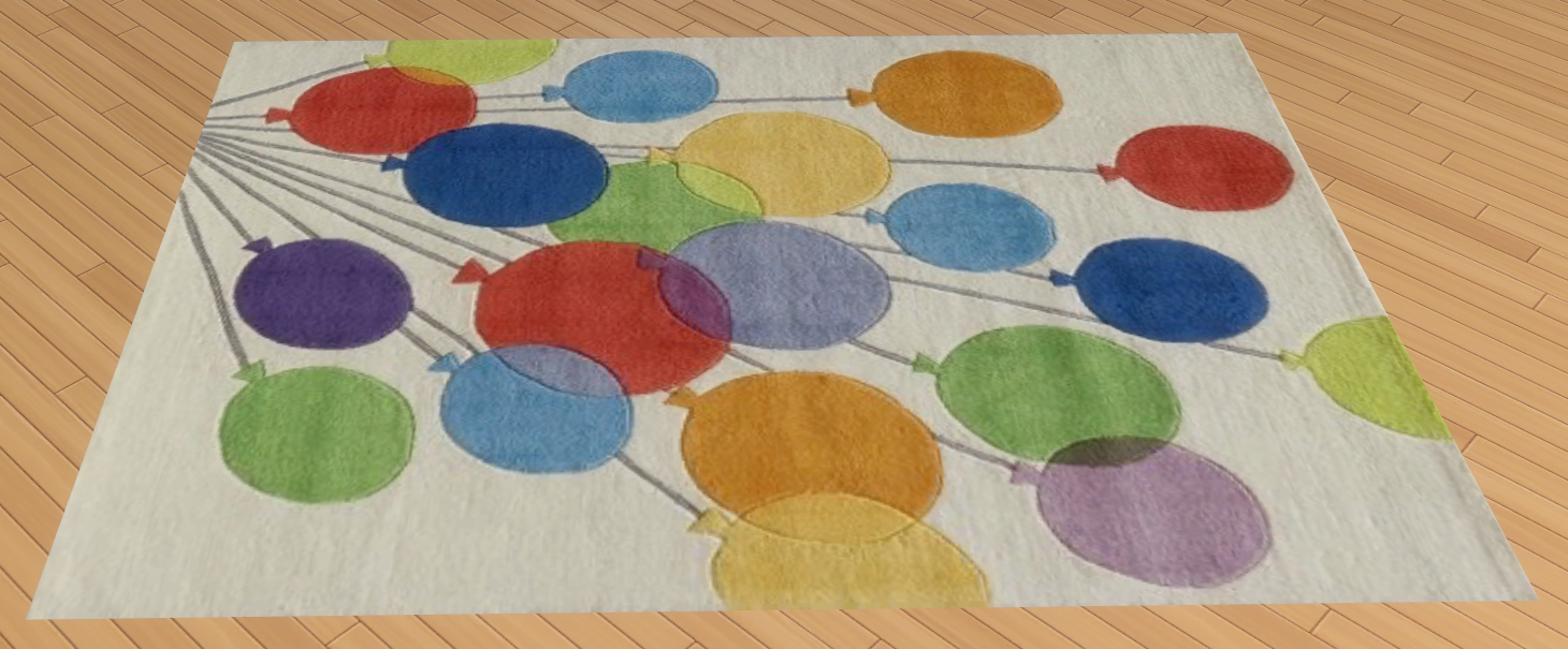 Kids Rugs. Sims 4 Custom Content.