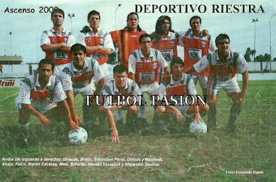 ANOTANDO FÚTBOL *: DEPORTIVO RIESTRA