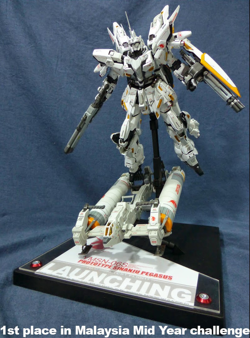 MG 1/100 Sinanju "Pegasus" Custom Build