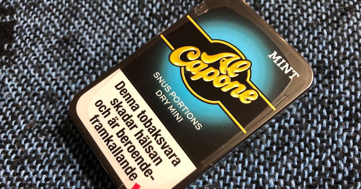 Al Capone (Mint) Dry Mini - Review. 16 February 2020.