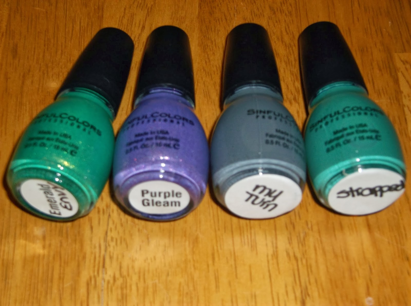Missy's Product Reviews : Sinful Colors fall Collection 2013