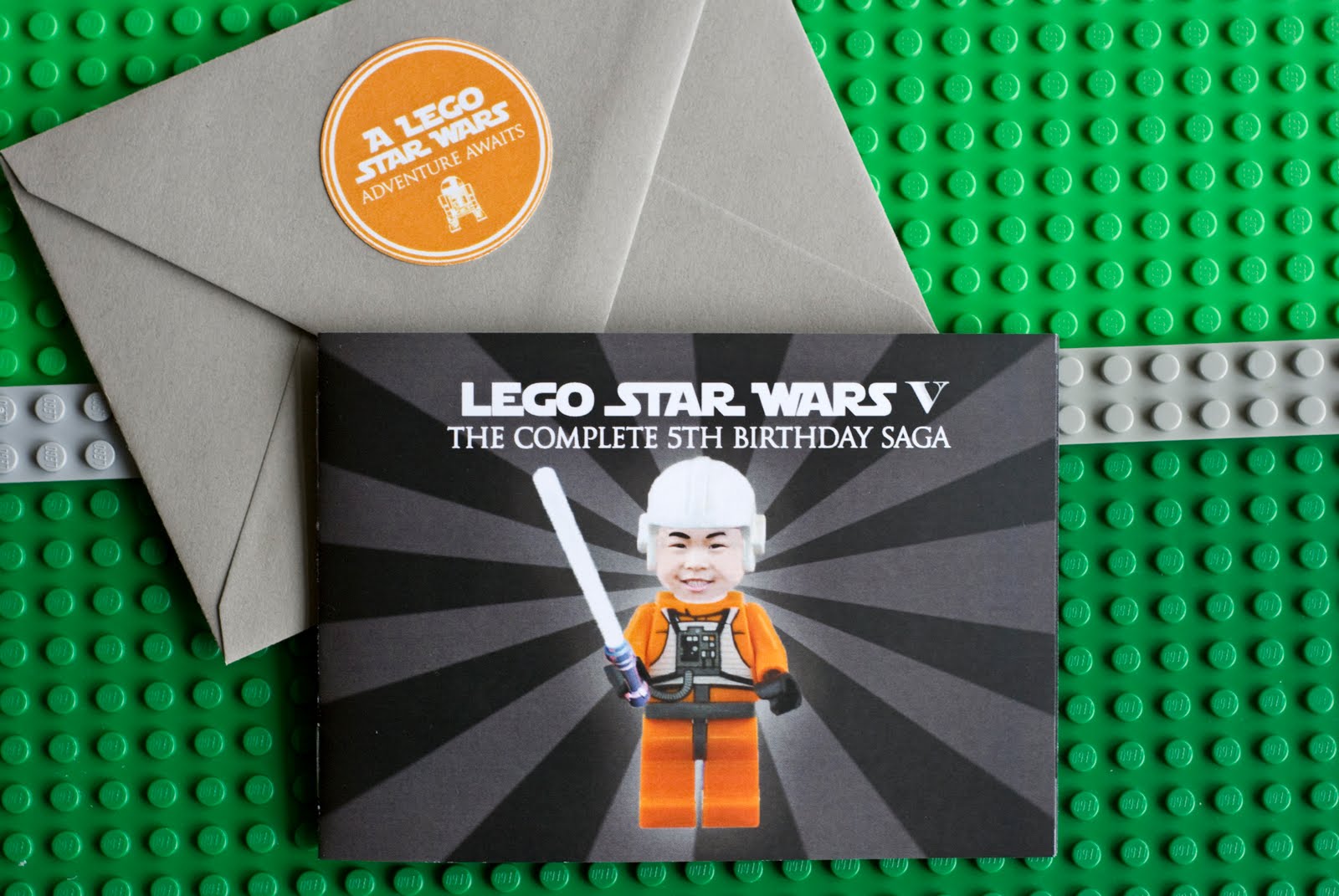 Pure Joy Events: Lego Star Wars Birthday Party: Invitations