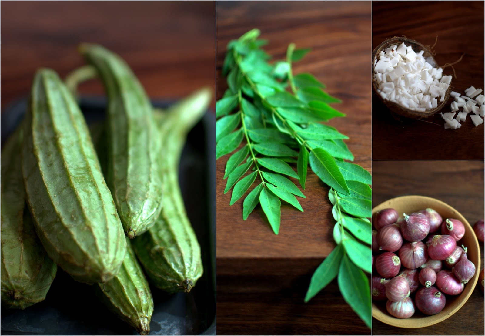 ridge gourd chutney with coconut and curry patta : I call them my ...