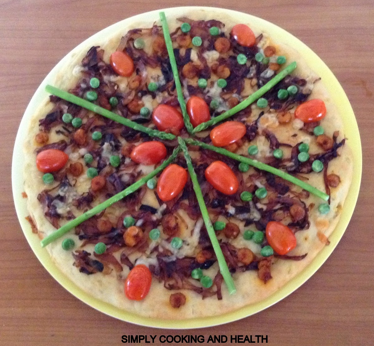 Simply Cooking and Health: Sweet Potato Pizza