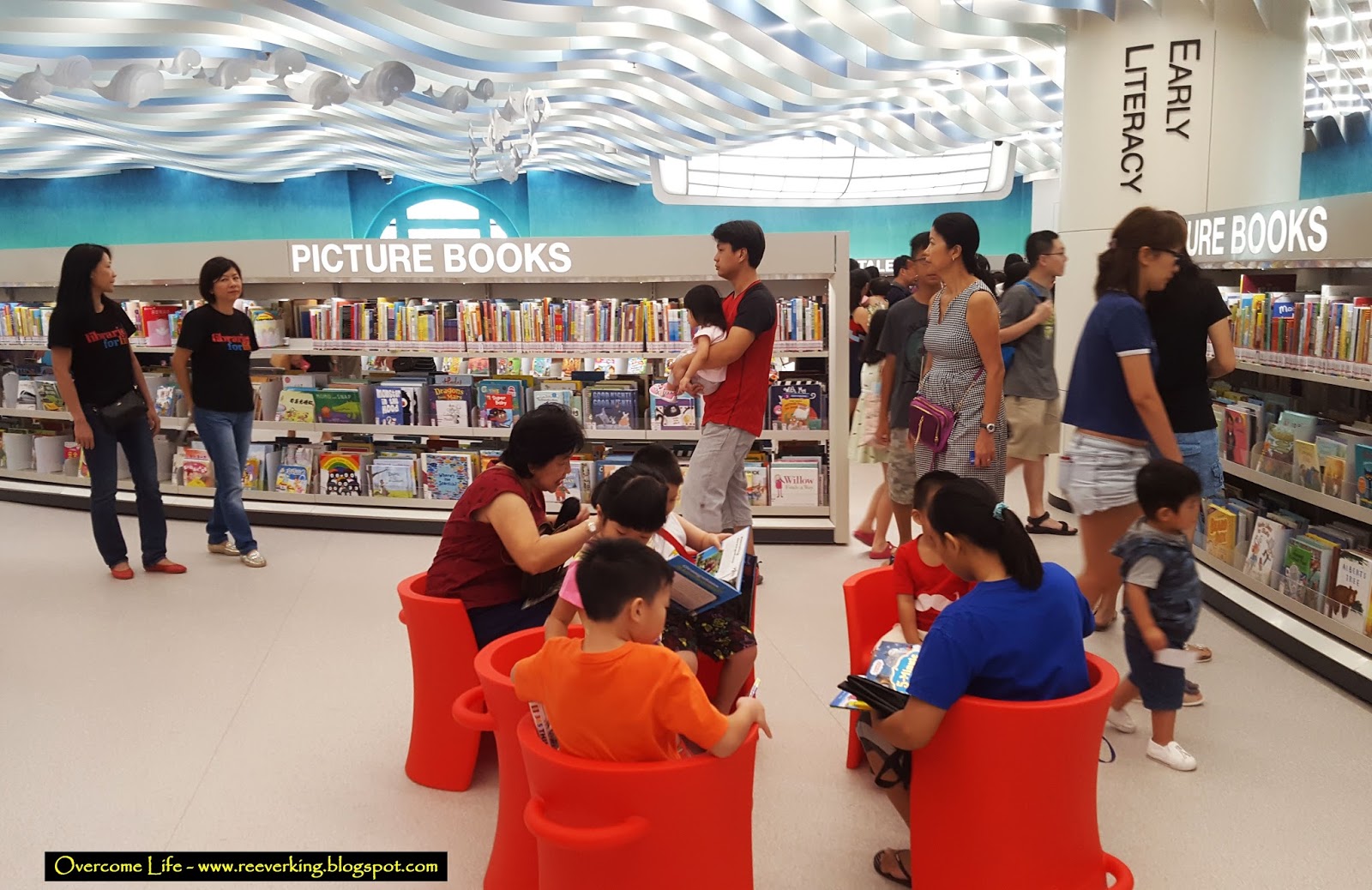 Overcome life: Reopening of Sengkang Public Library and Upgrading of ...