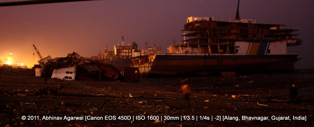 Abhinav Agarwal: Alang Shipbreaking Yard, Gujarat