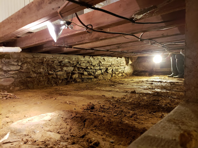 An Old Farm: Crawl Space Dig Done