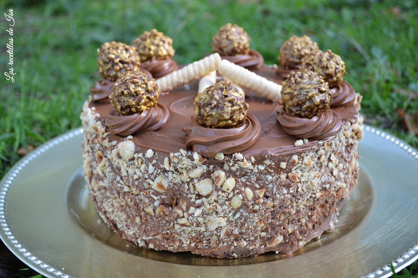 Las recetillas de Isa: Layer Cake Ferrero Rocher