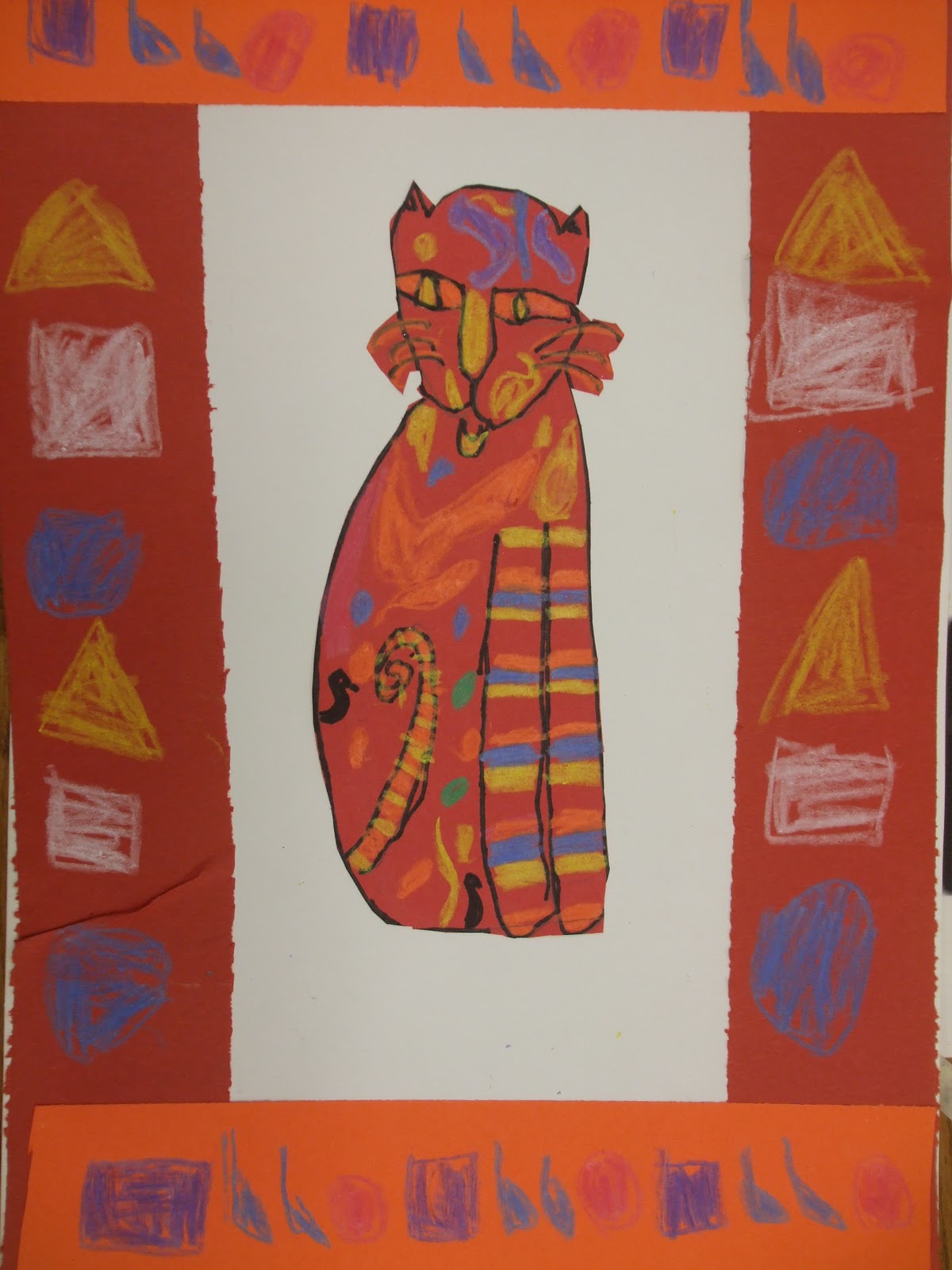 Rainbow Skies & Dragonflies: Laurel Burch inspired Cats