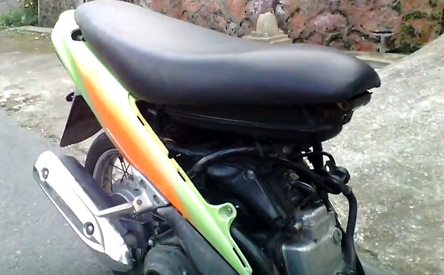 Modifikasi Motor Suzuki Spin 125 Tampil Kalem