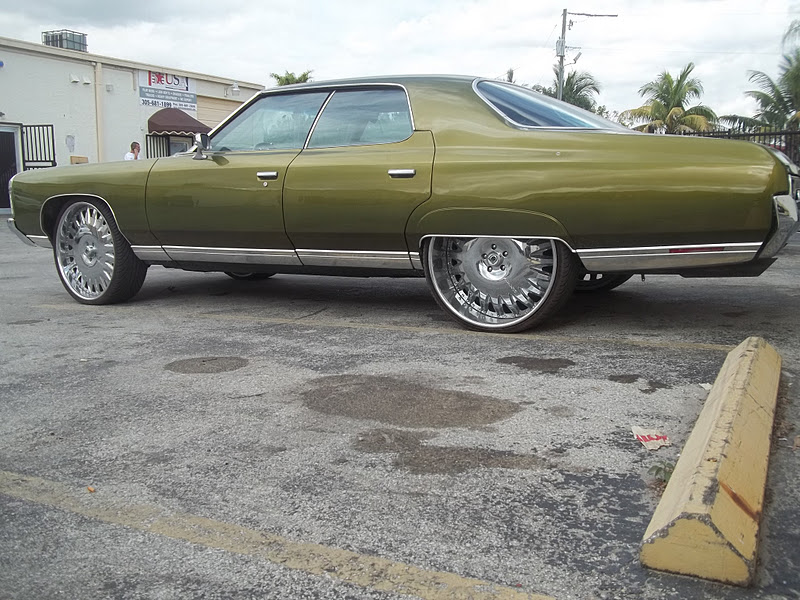 PHOTOGRAPHY BY MIAMIEARL: 71' 4 Door Donk on 26" Asantis