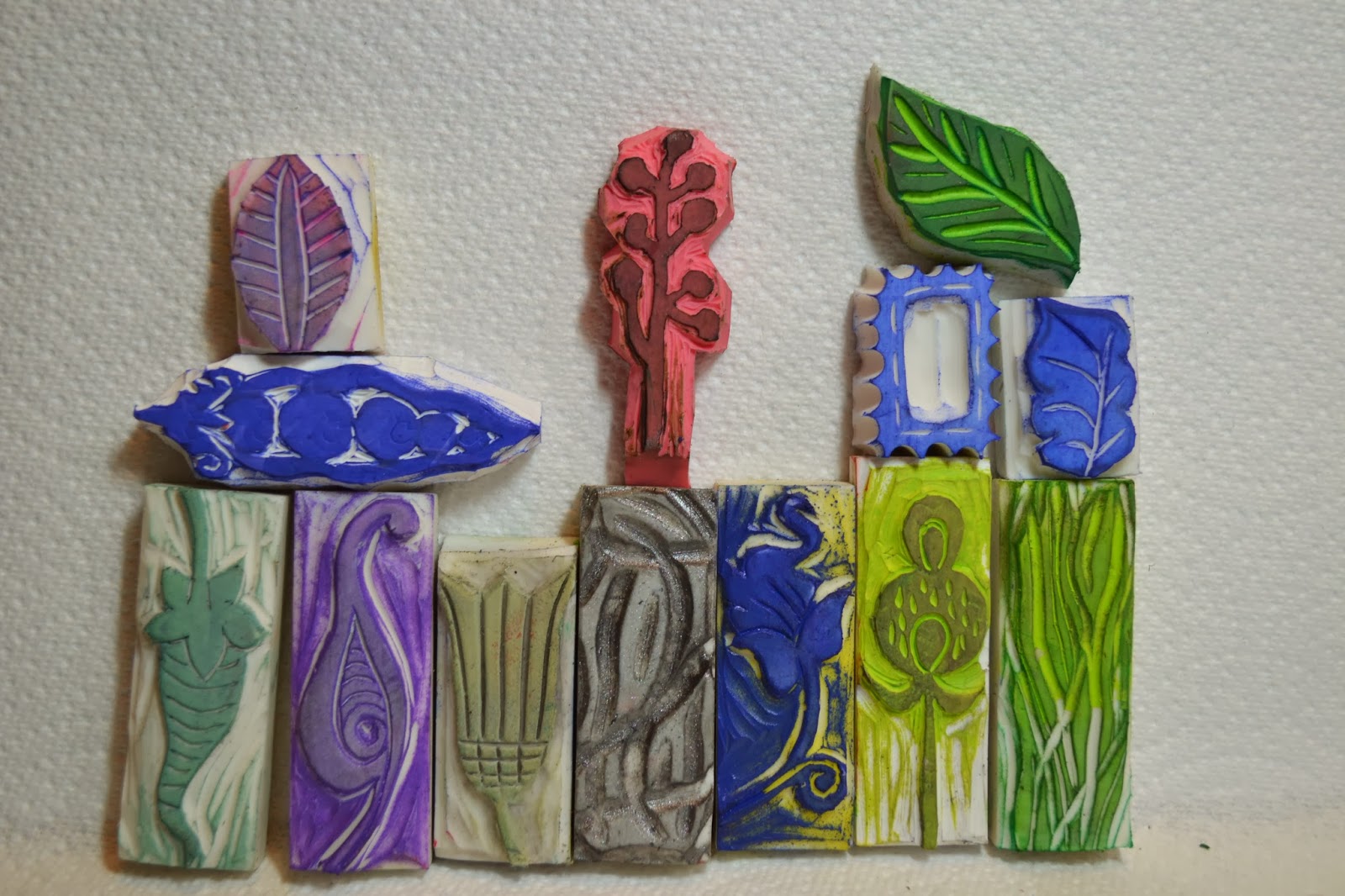 Red Orange Wolff: Rubber Stamp Obsession