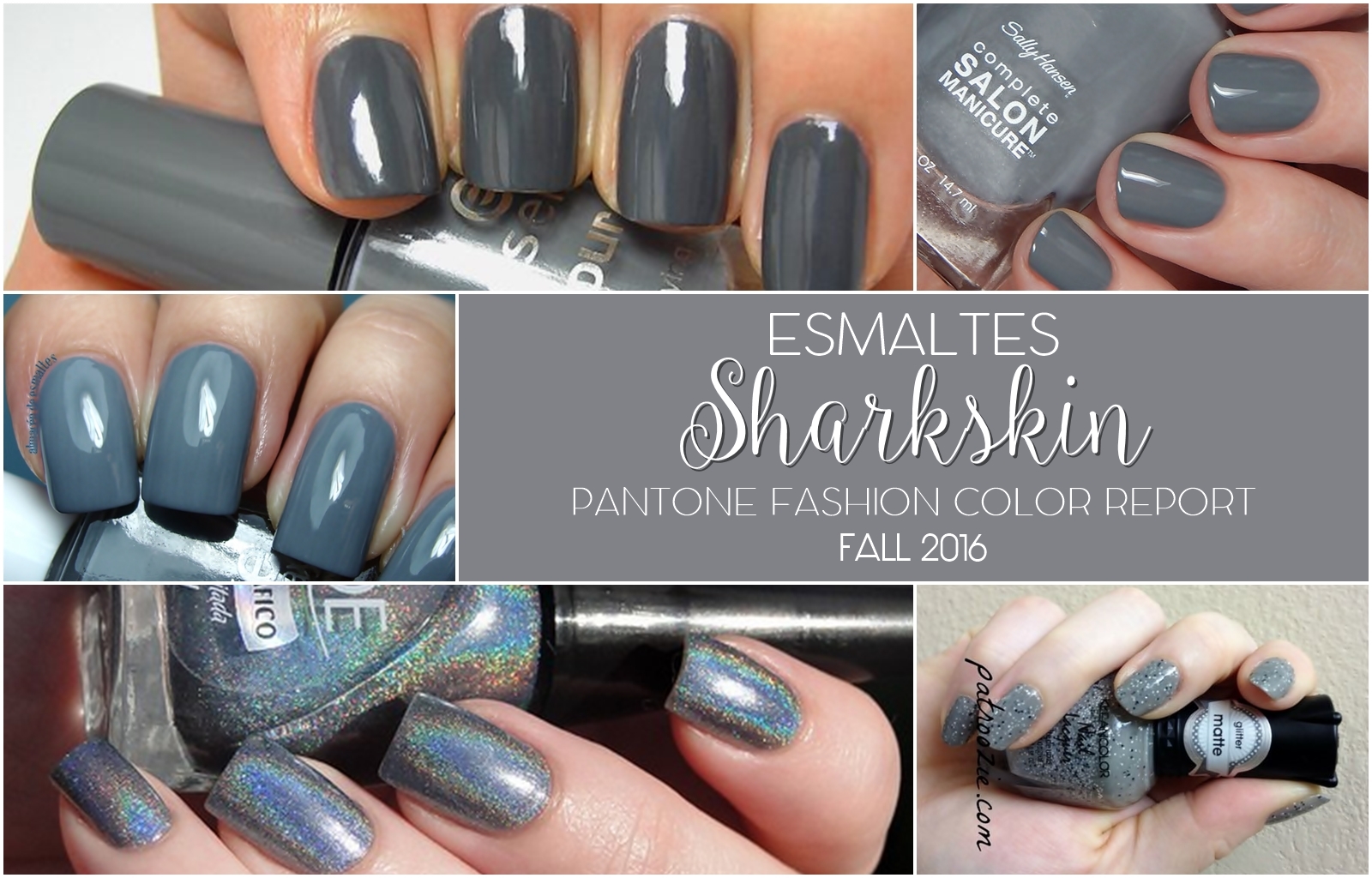 Pantone Fashion Color Report Fall 2016: Sharkskin - Confesiones de una ...