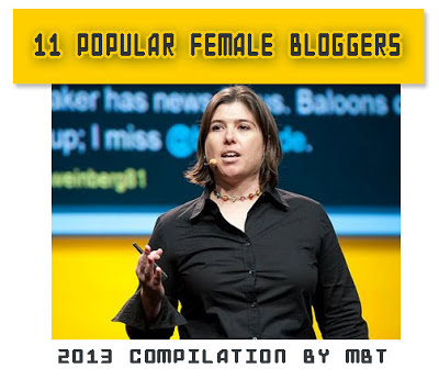 11 Most Popular Female Bloggers of 2013!