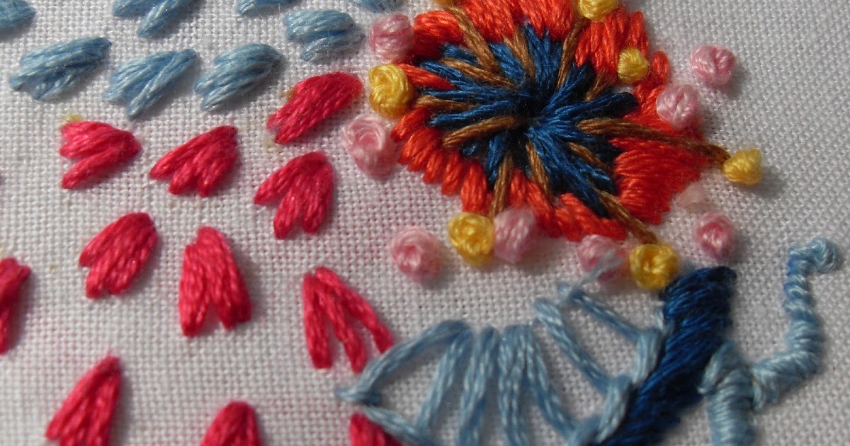 Follow the White Bunny: Organic Embroidery