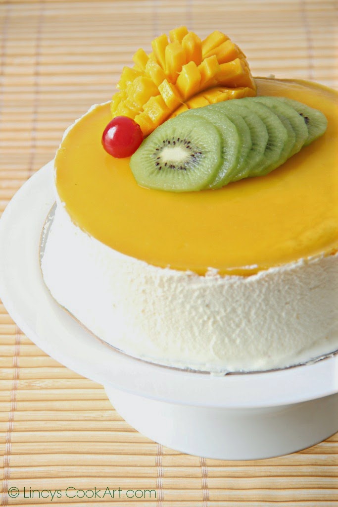Mango Cake ~ Lincy's Cook Art