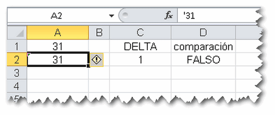 La función DELTA de Excel ~ JLD Excel en Castellano - Usar Microsoft ...