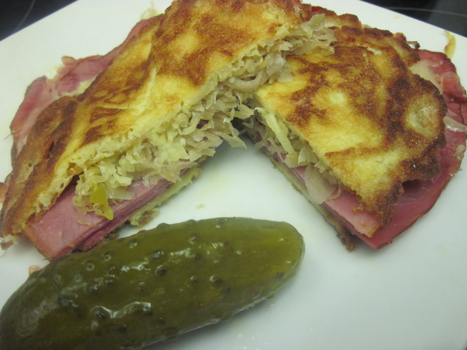 Paleo Granny: Primal Coconut Flatbread Reuben