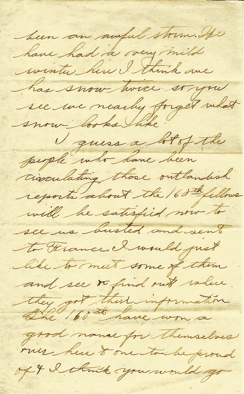 Letters From World War One: February 24, 1918 Witley Camp, Godalming, Surrey, England