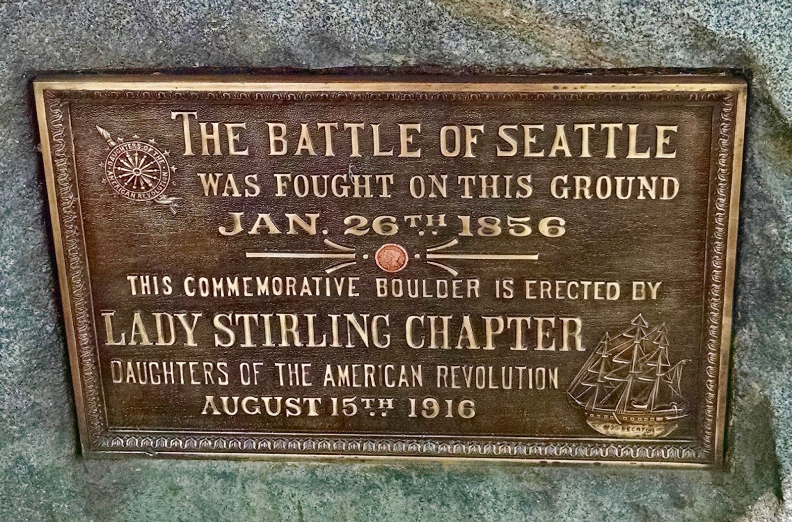 Shoreline Area News: Lady Stirling DAR to dedicate Battle of Seattle ...