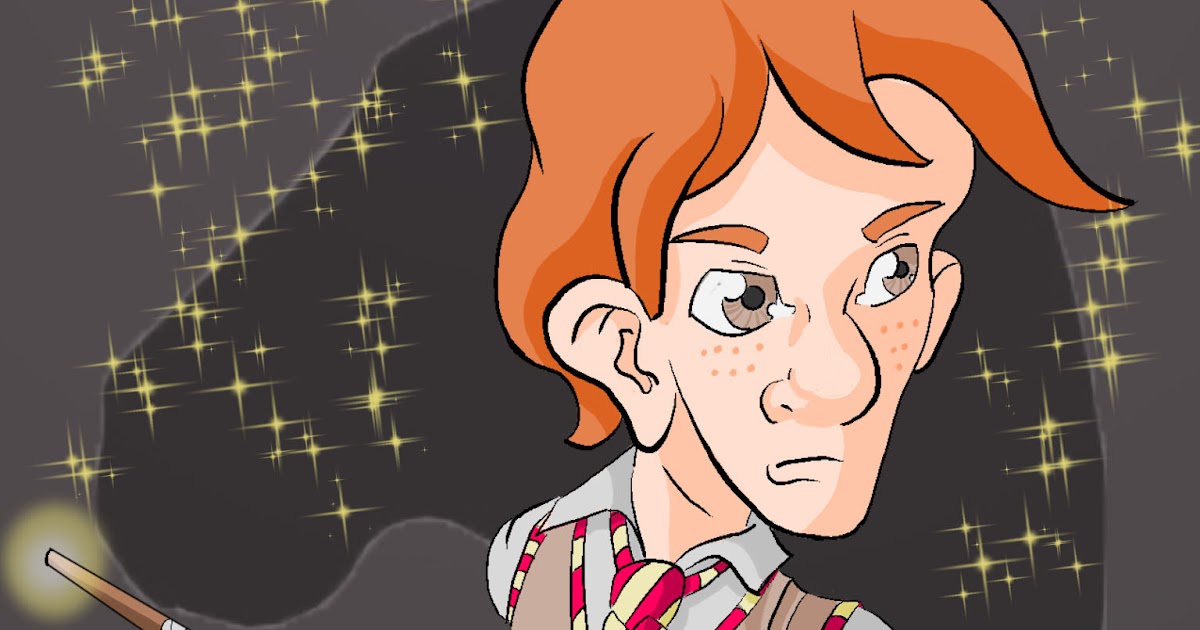 kenzo dibujo: ron weasley