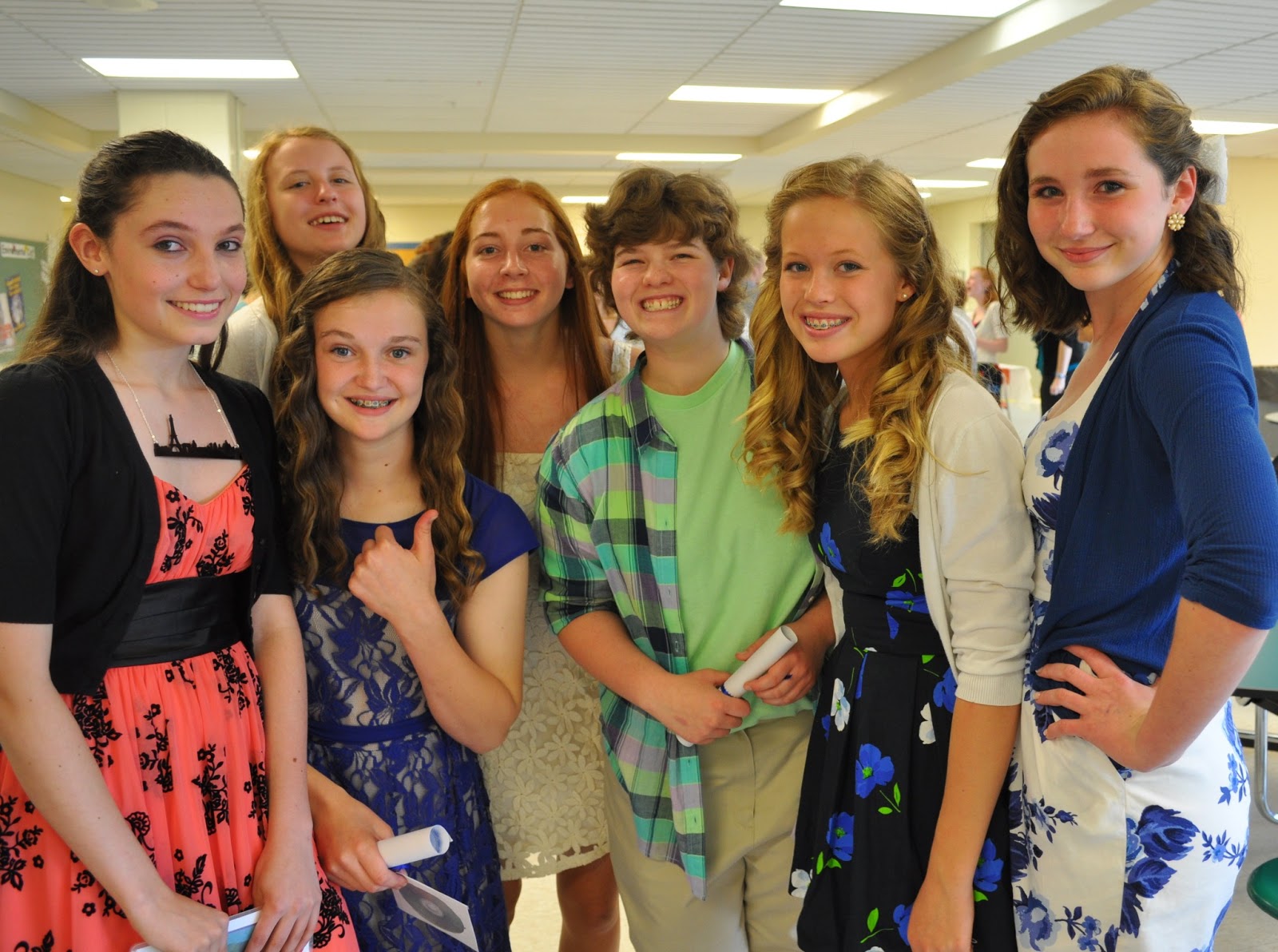 From Heaven and Earth: STEVIE'S 8TH GRADE GRADUATION
