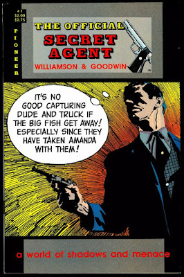 Old Comics world: The Official Secret Agent 01 (1988) -.Pioneer