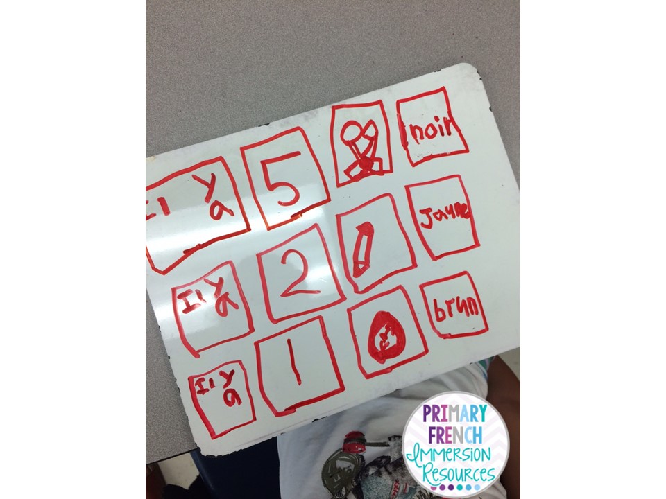 Dans ma salle de classe - sentence building - Primary French Immersion ...