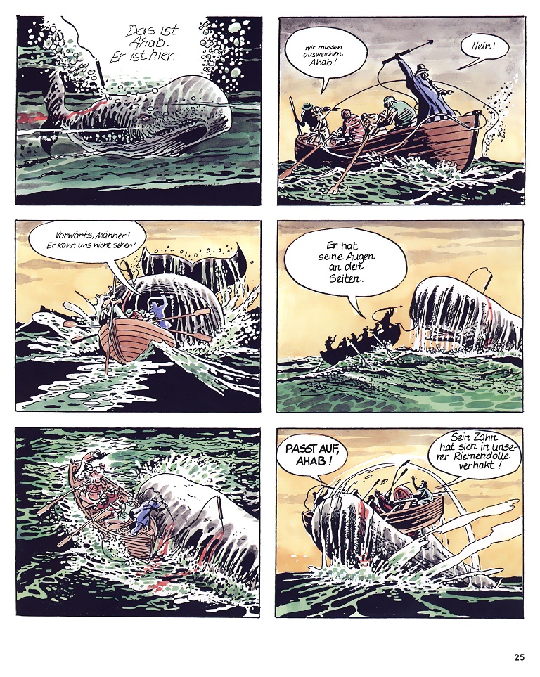 بند ديسينيه - الأسود Bande Dessinée - Lions: موبي ديك Moby Dick