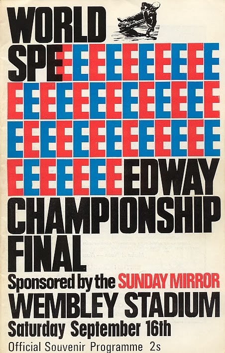 Speedway Archive: 1967 Timeline September